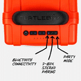 Turtlebox Cub Orange Portable Bluetooth Speaker - Walmart.com