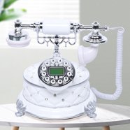 Miumaeov Antique Rotary Dial Telephone Vintage Retro Landline Old ...