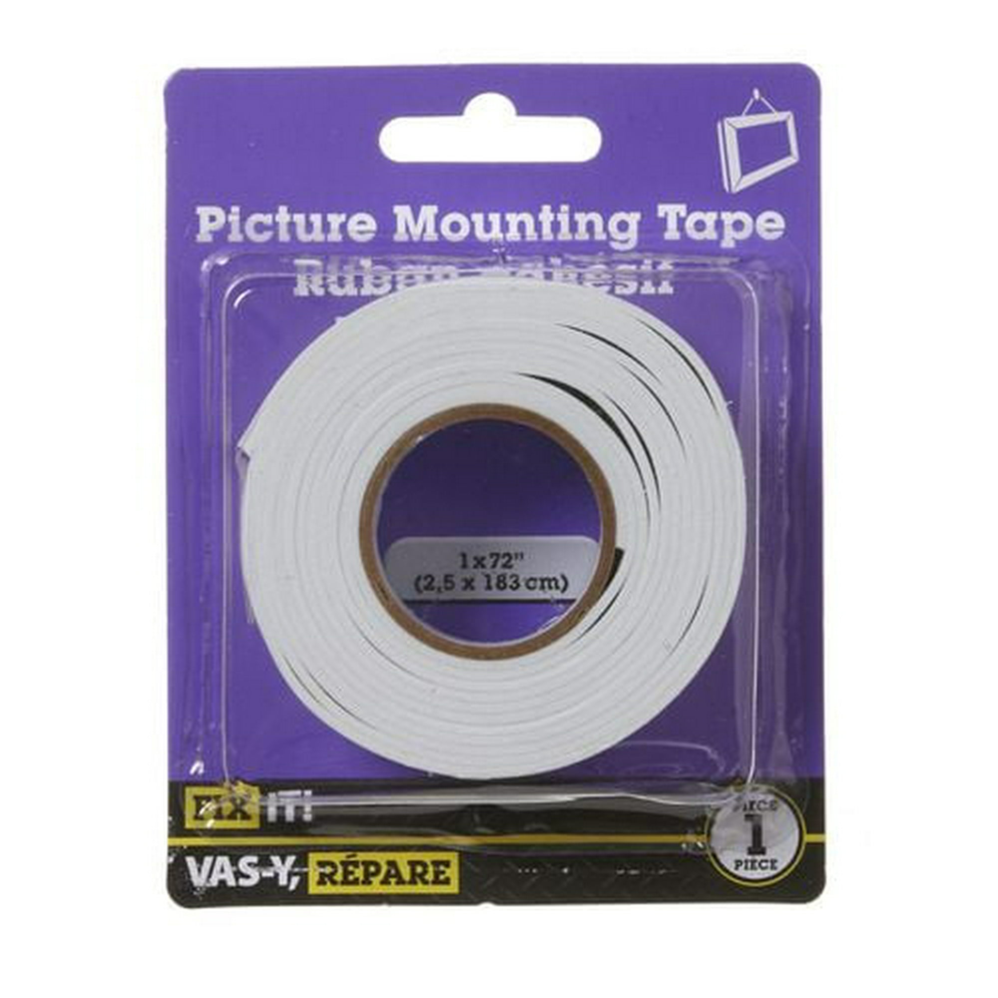 Click here for Fix It! 1X72 Picture Mount Tape 1 Piece prices