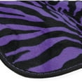 BDK Zebra Car Floor Mats, Animal Prints Mat, 4 Pieces, Purple - Walmart.com