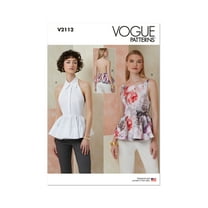 Vogue Sewing Pattern 2106 - Misses' Dress in Two Lengths, Size: H5 (6-8 ...