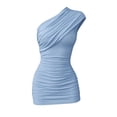 Ayolanni Summer Dresses for Women 2026 Midi Sleeveless Crew Neck Y2K ...