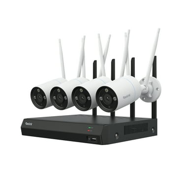 SecurityMan DIGILCDNDVR4 4-channel App-based Wireless Security System ...