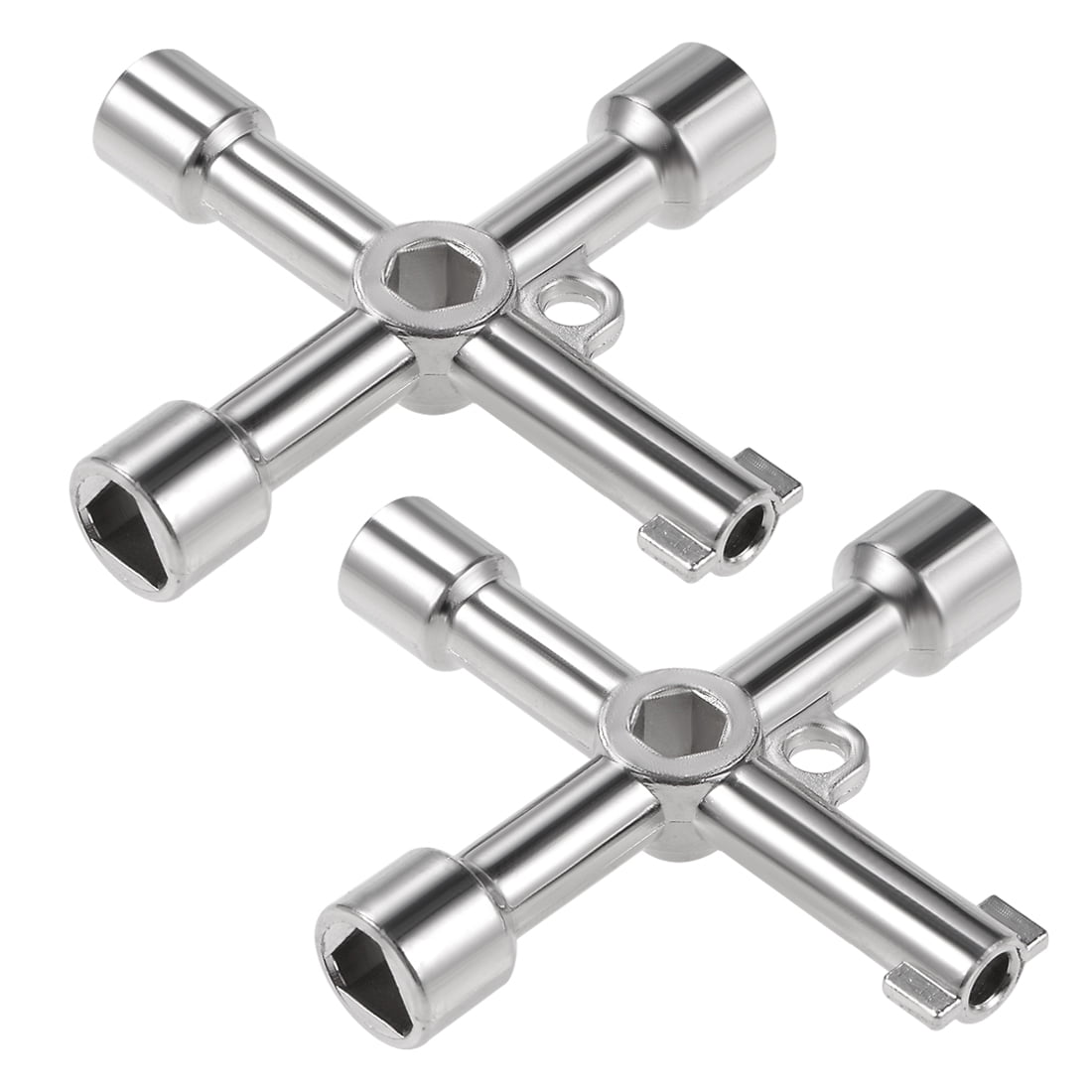 Electrical Cabinet Key, 4-Way Multi-functional Triangle/Square Water ...