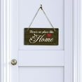 There's No Place Like Home 10x5 Hanging Plus Wall or Door Sign | Family ...