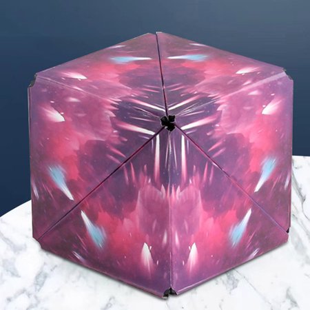 Peggybuy 3D Magnetic Cube Interactive Game Geometric Hand Flip Cube ...