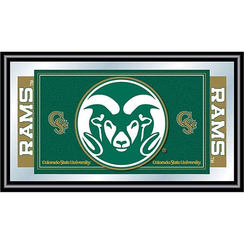 Colorado State University Logo and Mascot Framed Mirror - Walmart.com