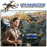 Vivitar VTI 360 Skyview Wi-Fi HD Drone with GPS and 16 Mega Pixel ...