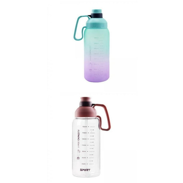 2x botella de agua de motivación jarra portátil para beber, Zulema ...