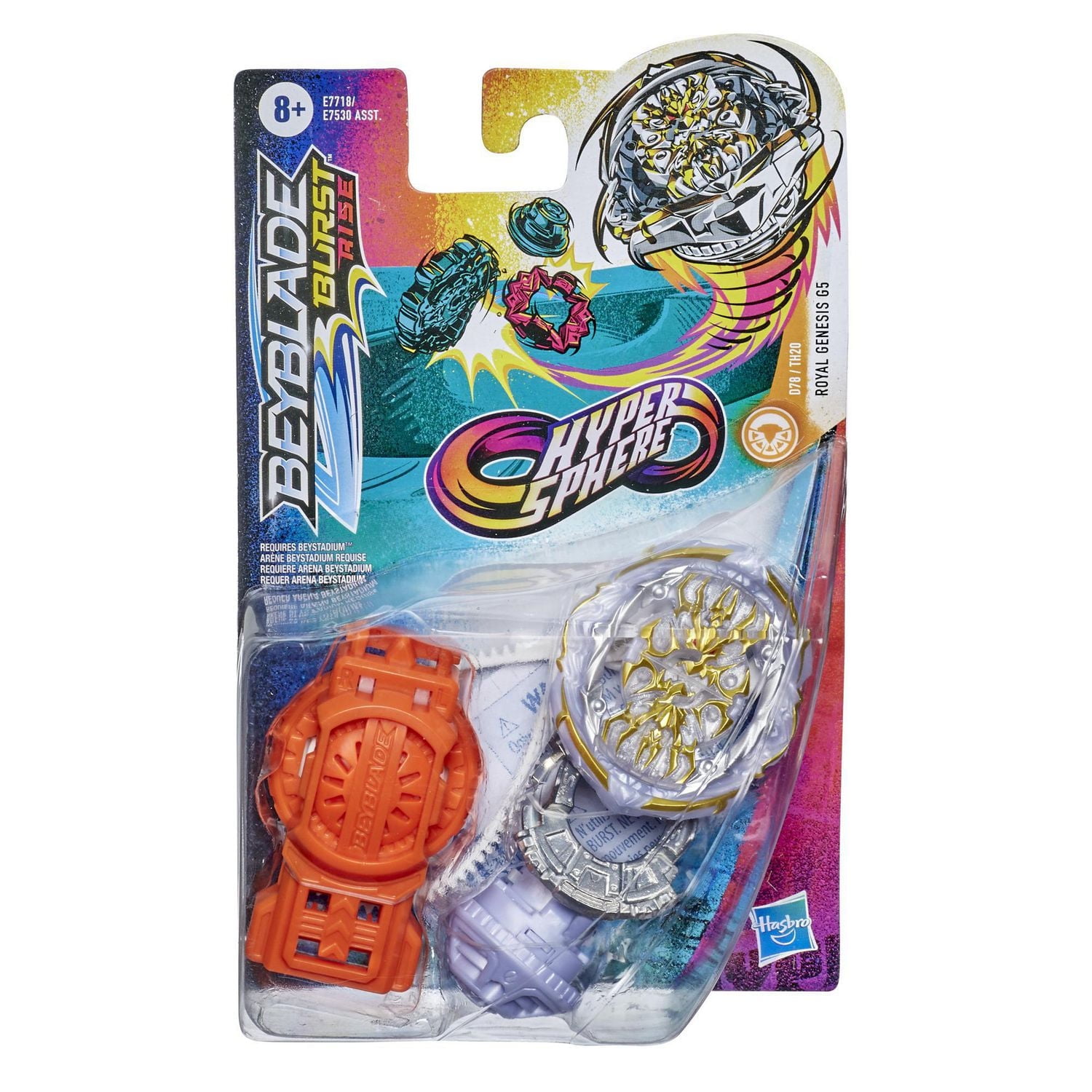 Click here for Hasbro Beyblade Burst Rise Hypersphere Royal Genes... prices