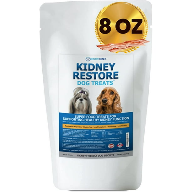 Healthy Kidney Kidney Restore Bacon Dog Treat Supplements, Dog Treats ...
