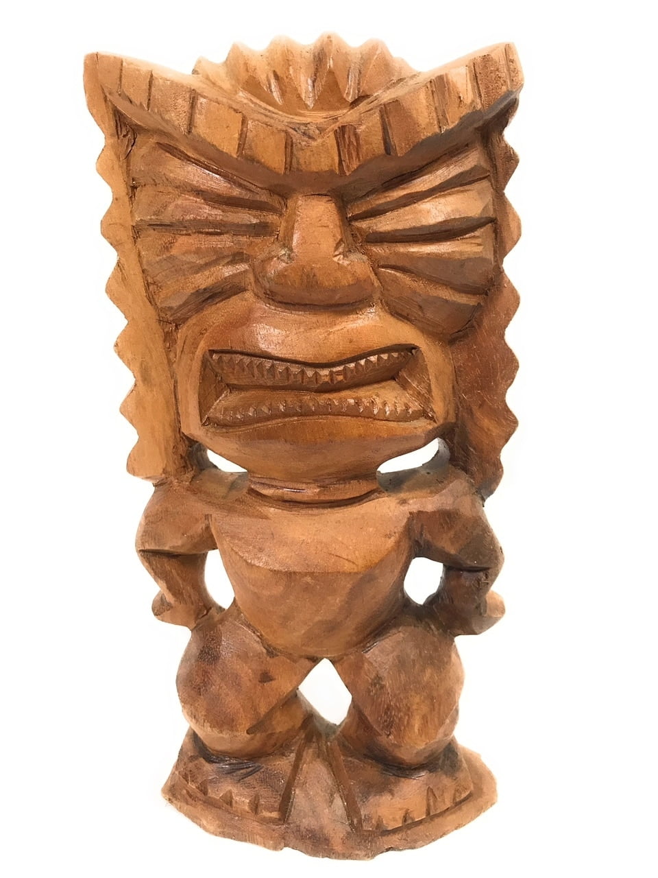 Lono Tiki 12" - Made in Hawaii - Hand Carved Signed by Senituli | # ...