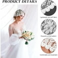 4 Pcs Lace Embroidery Head Coverings for Women Chapel Cap Veils for ...