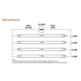 Sylvania 40971 25 pack ECO LED T8 Ballast-Free LED Tubes - 5000K, 18W ...