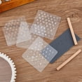 2 Sets 2 Styles Plastic Molds DIY Biscuit Cakes Molds Alphabet Number ...