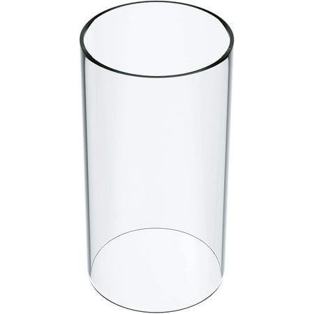 Hurricane Candle Holder Glass, Open Ended Glass, Bottomless Cylindrical ...