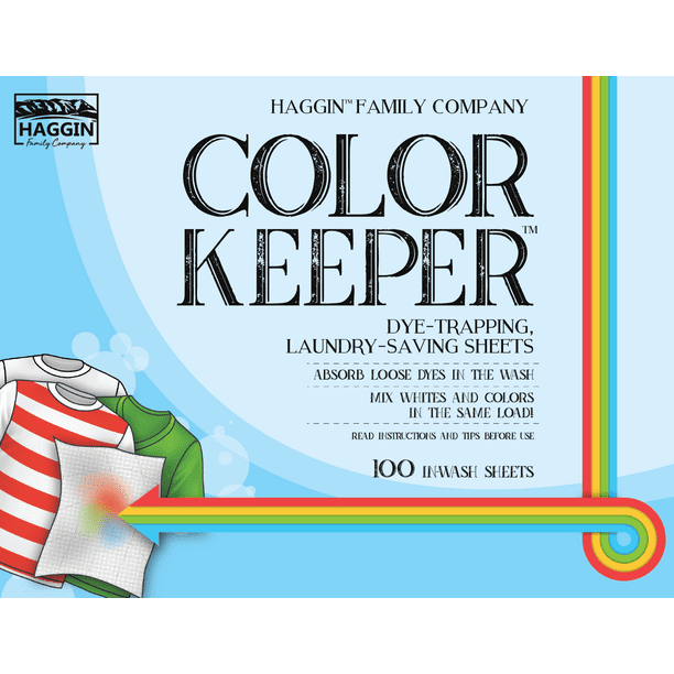 Color Keeper Dye-Trapping Laundry-Saving Sheets, 100ct Value Pack ...