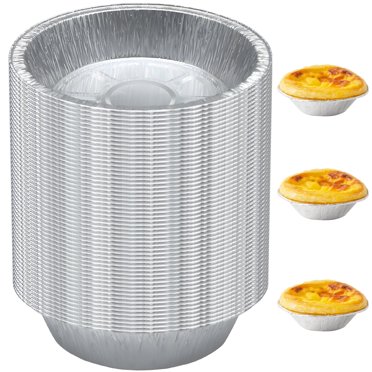 Walmart 100 Pack 5 In Mini Individual Aluminium Pie Tins for Business ...