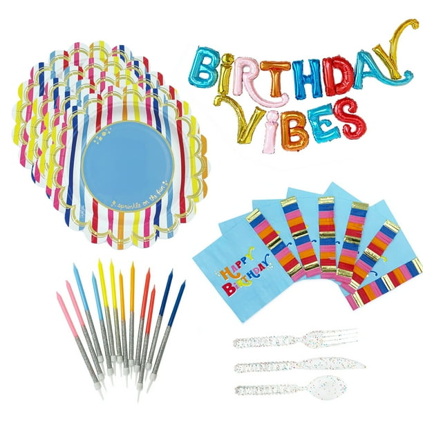 Packed Party Birthday Fun Party Bundle for 6-10 Guests - Walmart.com