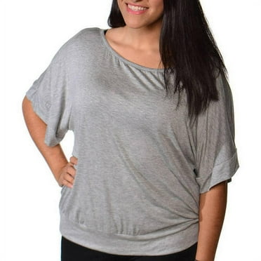 Women's Banded Dolman Top - Walmart.com