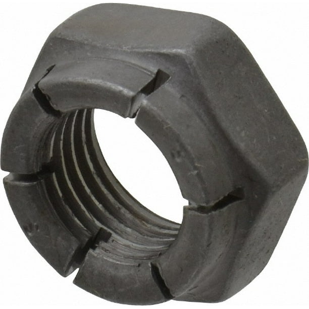 5/16"-18 THIN HEIGHT, HEAVY Flexloc Self-Locking Hex Nut, Plain Finish ...