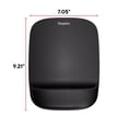 Staples TECH Foam Non-Skid Mouse Pad/Wrist Rest Combo Black (ST63286 ...