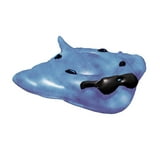 GAME Stingray Pool Float Inflatable Ride On with Handles & Cup Holders ...