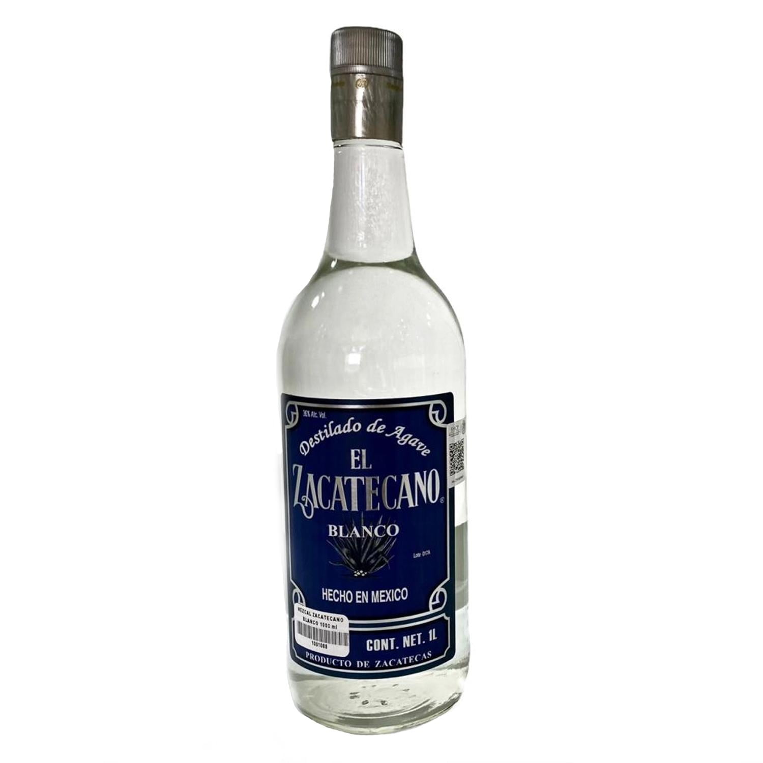 Paquete de 3 Mezcal El Zacatecano Blanco 1 L | Walmart en línea