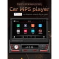1 Din Car Radio Electric Retractable Screen Autoradio Universal ...