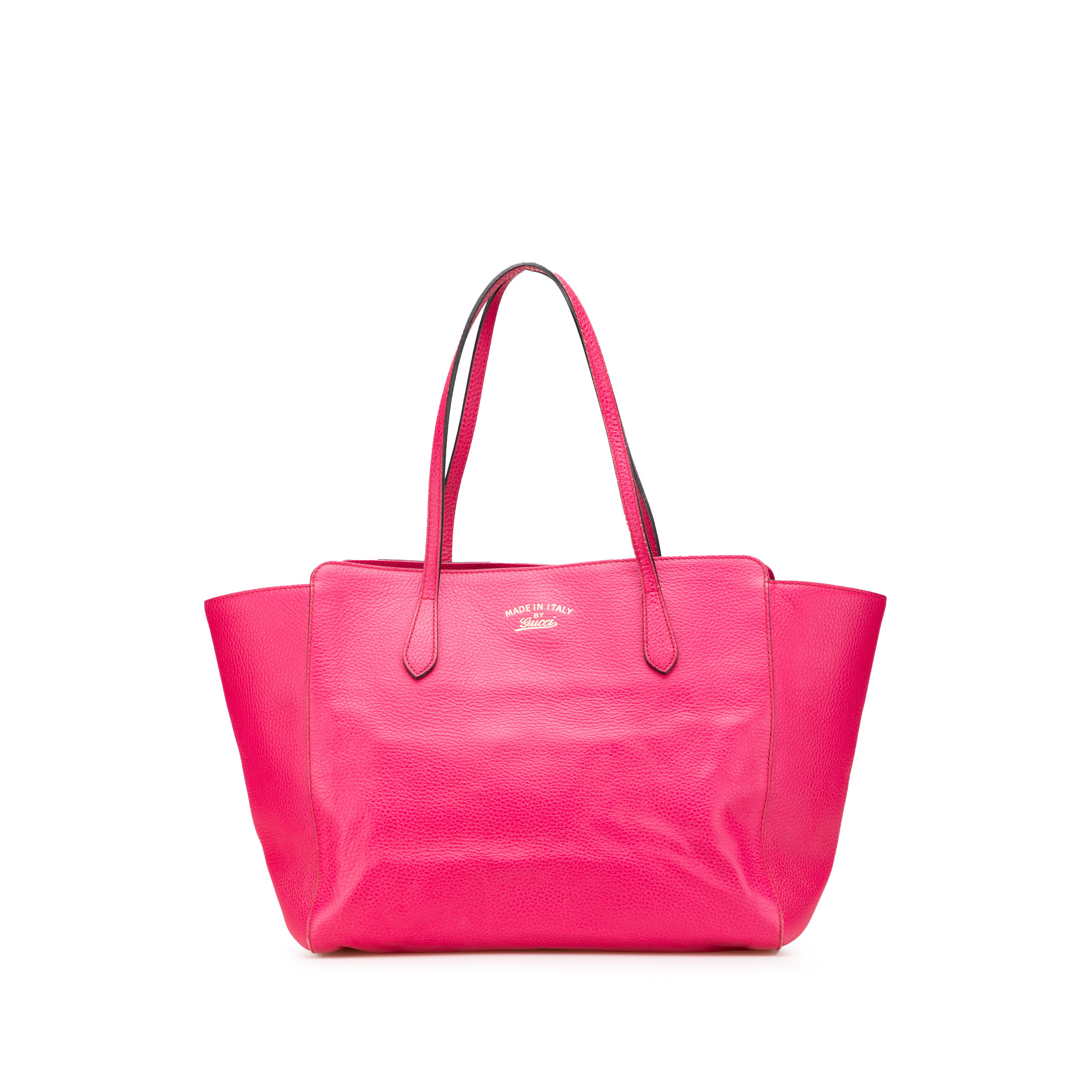 Pre-Owned Authenticated Gucci Tote Bag Calf Dark Pink Women (Good ...