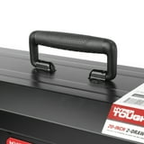 Free Shipping! Hyper Tough 20-inch Steel Tool Box with 2 Drawers, Flip ...