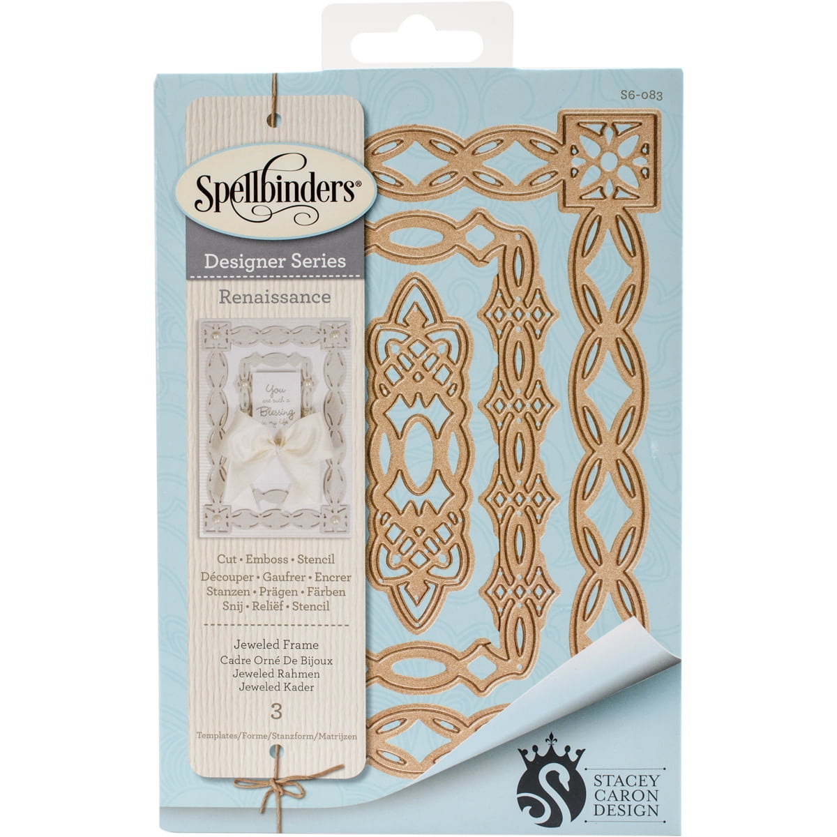 Spellbinders Card Creator Die, Jeweled Frame - Walmart.com