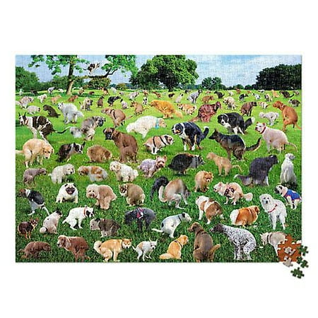 1000 Pieces Jigsaw Puzzle 101 Pooping Puppies Dogs Pooping Puzzles ...