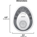 HoMedics SS-1200 Portable Mini Sound Spa Sleep Solutions - Walmart.com