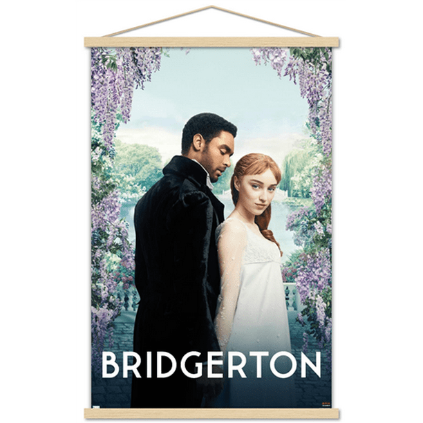 Netflix Bridgerton - Daphne and Simon Wall Poster with Magnetic Frame ...