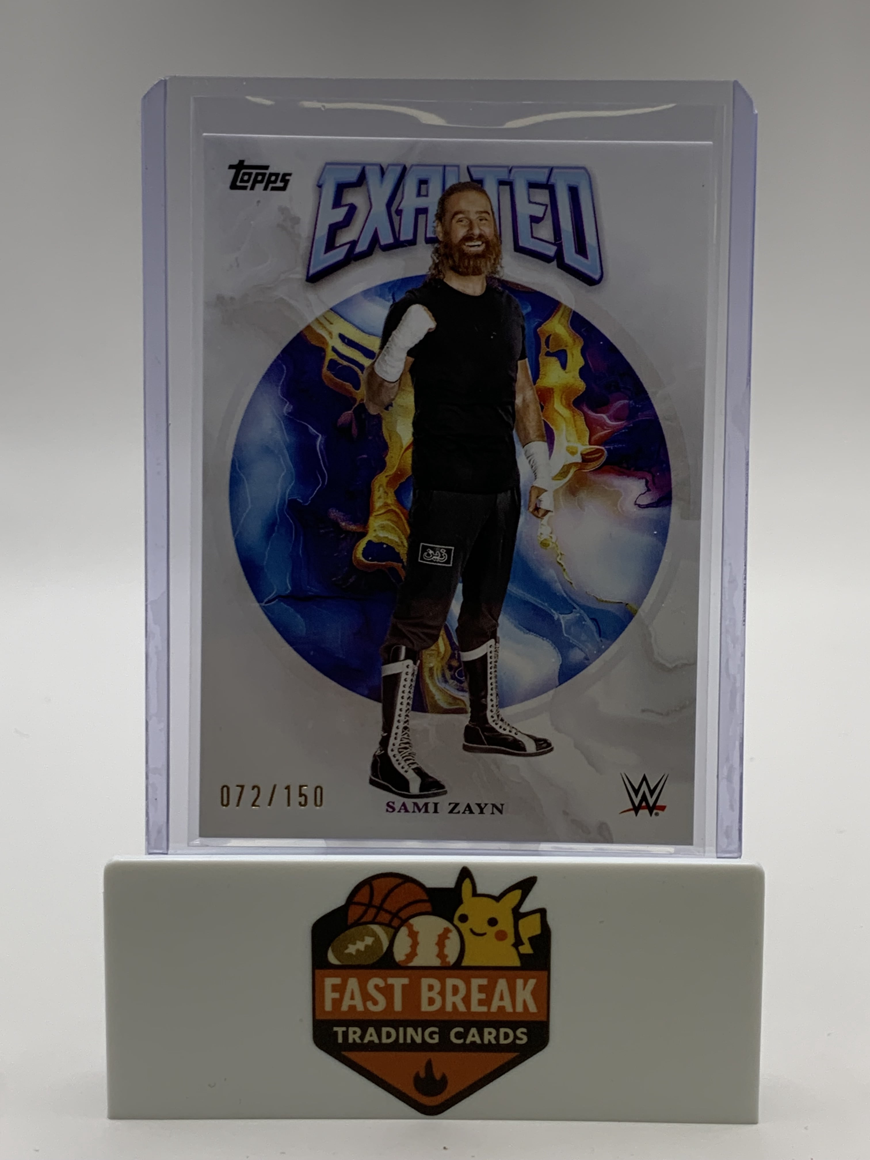 2025 Topps WWE Exalted Sami Zayn #59 /150 - Walmart.com