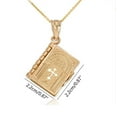 AOOOWER European and American Bible Religious for Cross Necklace ...