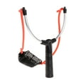 GENEMA Fishing Bait Slingshot Thrower Aluminum Alloy Elastic Powerful ...