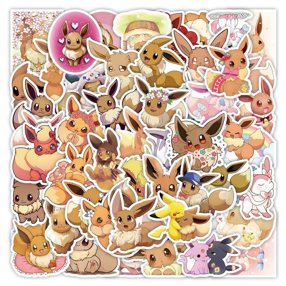 Click here for Stampstoysale 50-100pcs Pokemon Anime Stickers Pik... prices