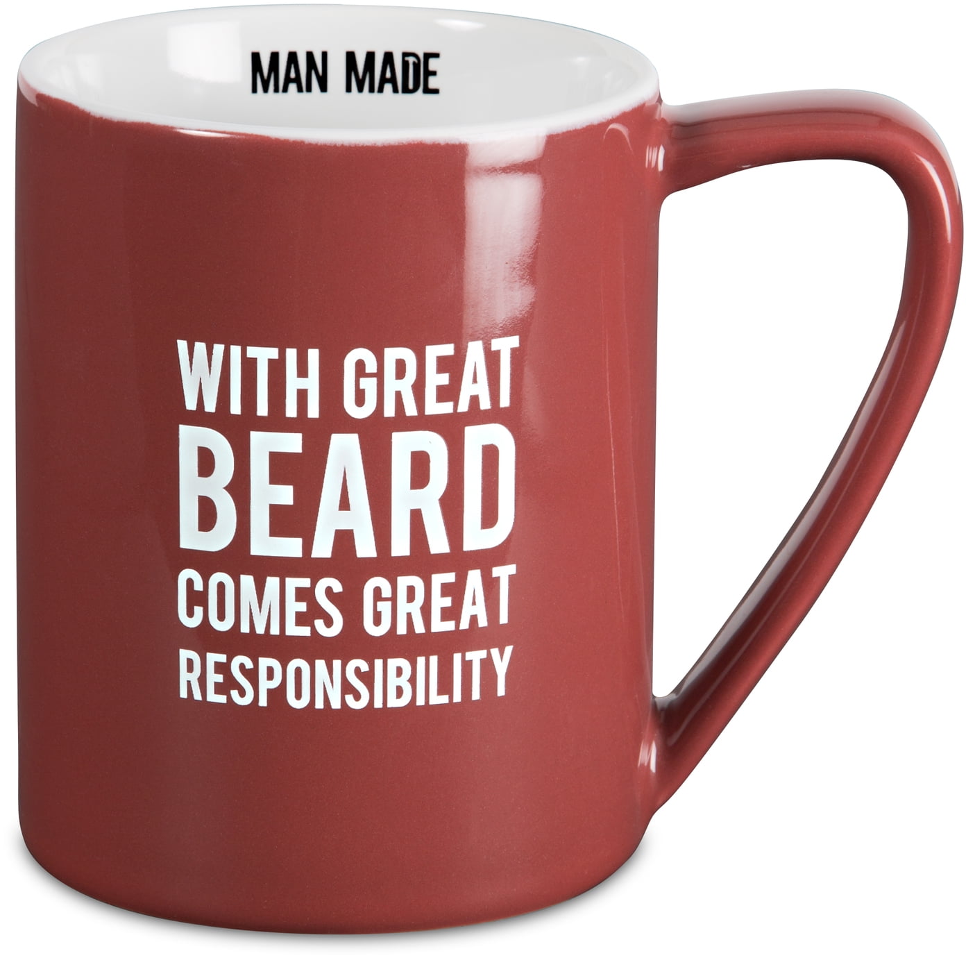 Pavilion - With Great Beard Comes Great Responsibility Red Coffee Mug ...