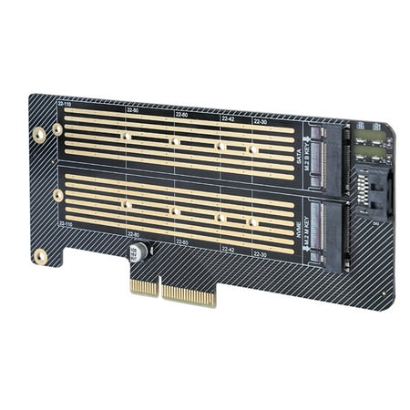 M.2 NVMe SSD NGFF To PCIE X4 Card Converters, Thickened M.2 NVMe SSD ...