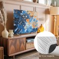 Abstract Art Ripples TV Cover for 55 Inch Screen,Stretch Fabric ...