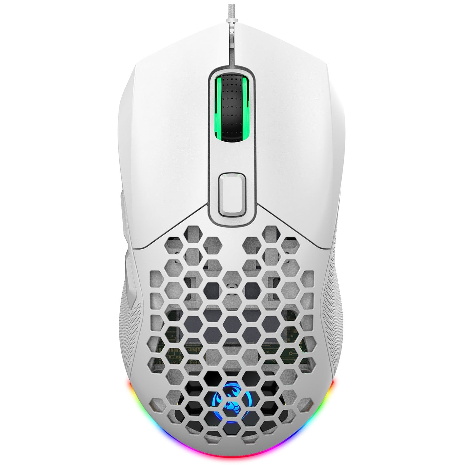 yilyih Gaming Mouse with Double Click,Wired Gaming Mouse 7200 Dpi ...