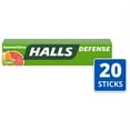 HALLS Defense Vitamin C Supplement Drops, Assorted Citrus Flavor, 20 ...