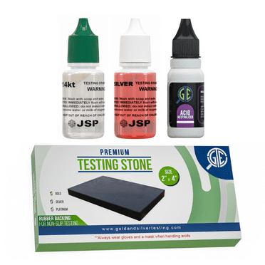ToolTreaux Complete Gold Acid Testing Kit - 10k, 14k, 18k, 22k ...