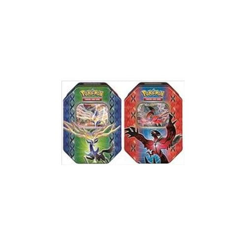 Pokemon TCG: Legends of Kalos Collector's Tin Containing 4 Booster ...