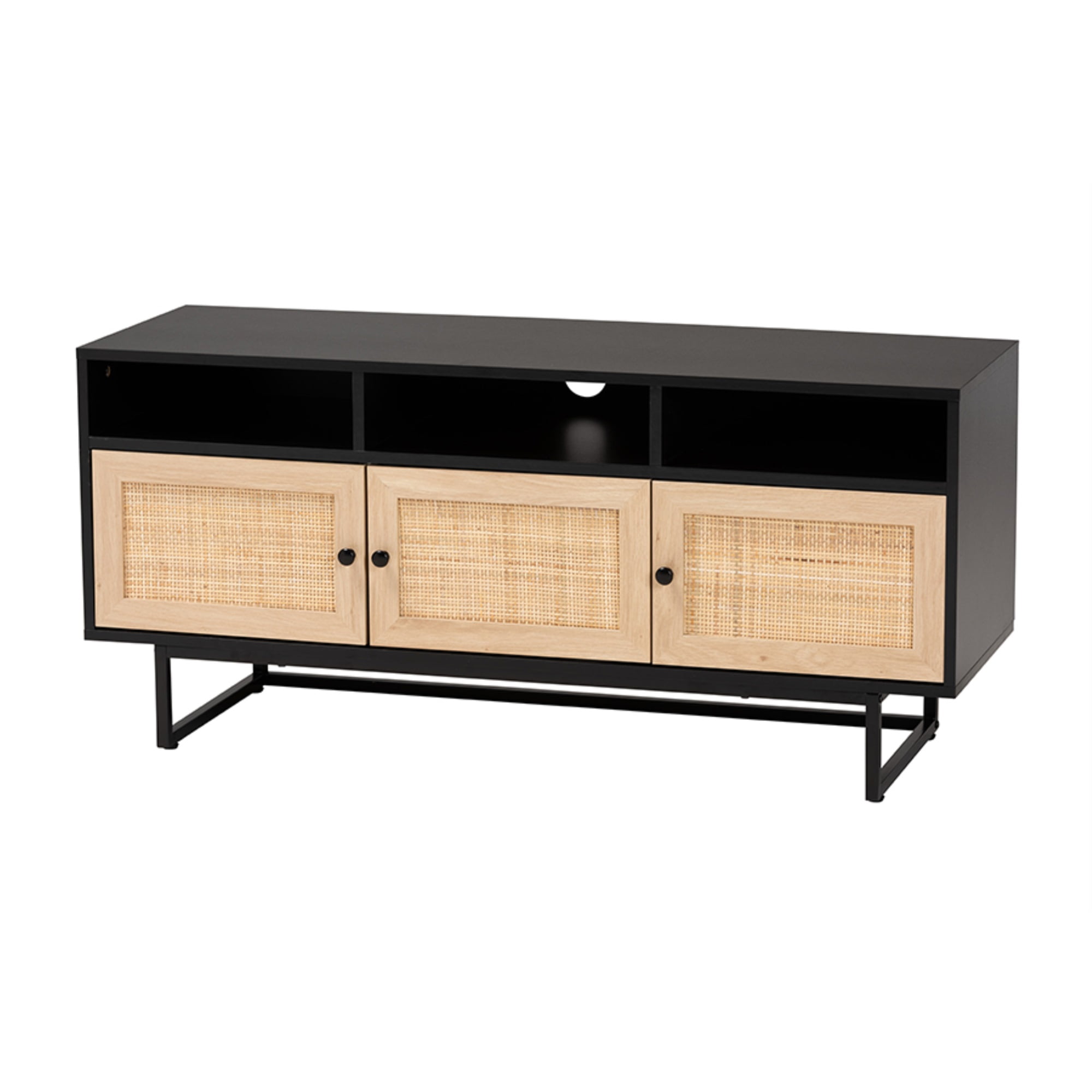 Baxton Studio Declan Mid-Century Modern Espresso Brown Finished Wood ...