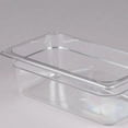 TrueCraftware- Third Size 4” Deep Food Pan Polycarbonate Clear Color ...