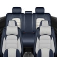 2005 Car Seat Cover for TOYOTA PRIUS , Blue and White Car Seat Covers ...