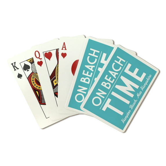 Hampton Beach, New Hampshire, On Beach Time, Simply Said, Lantern Press ...